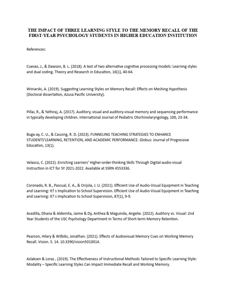 Title and Rrls | PDF | Self-Improvement | Wellness