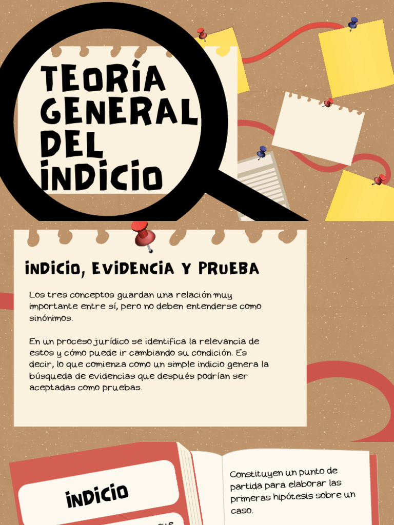 Teoría General Del Indicio | PDF | Testigo experto | Ley Pública