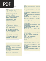 Cac Hymn English Version | PDF | Religious Belief And Doctrine
