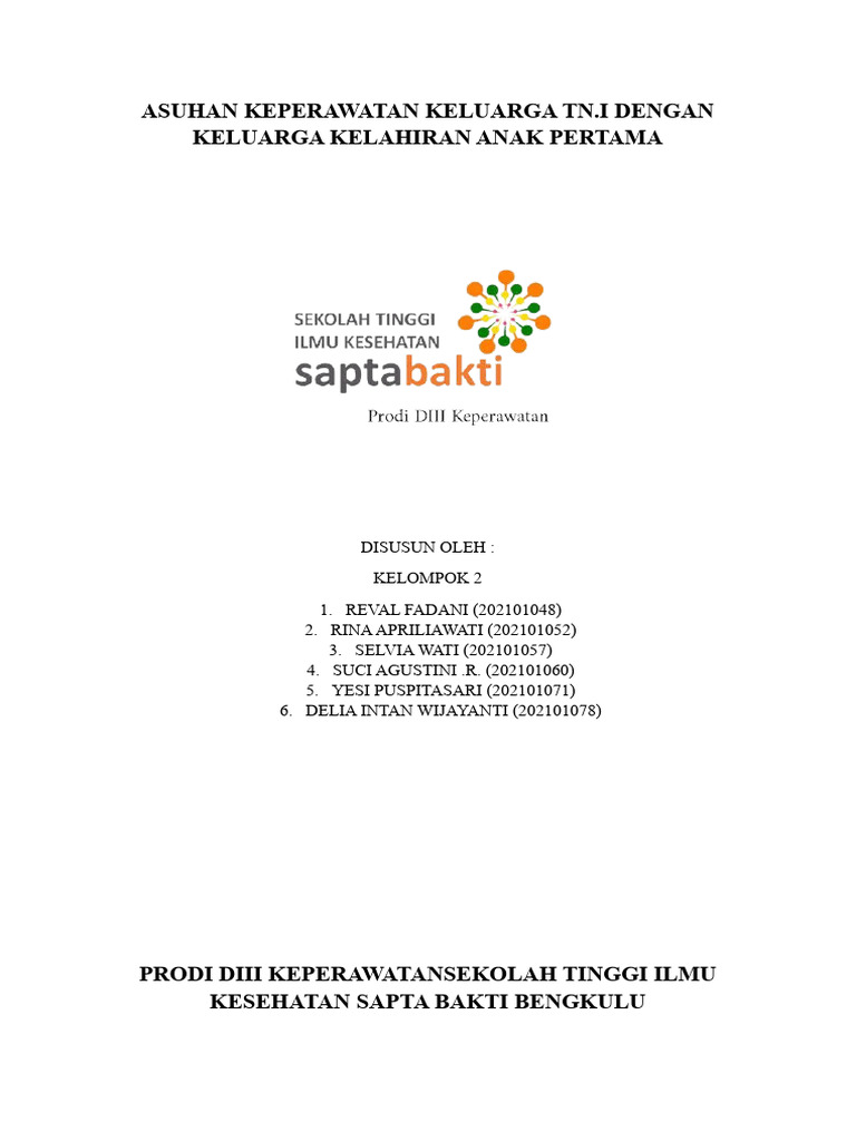 Contoh Asuhan Keperawatan Keluarga | PDF