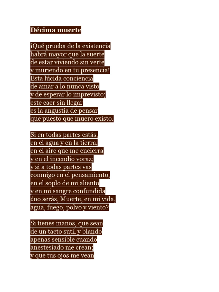 Poema Nostalgia | PDF