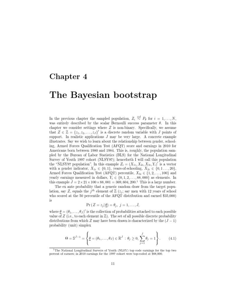 Bayesian Bootstrap | PDF