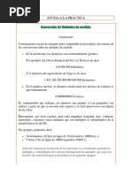 Escalera para Conversión de Unidades | PDF | Metrología | Cantidad