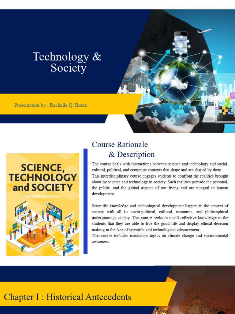 Lesson 1 Introduction To STS | PDF | Science | Society
