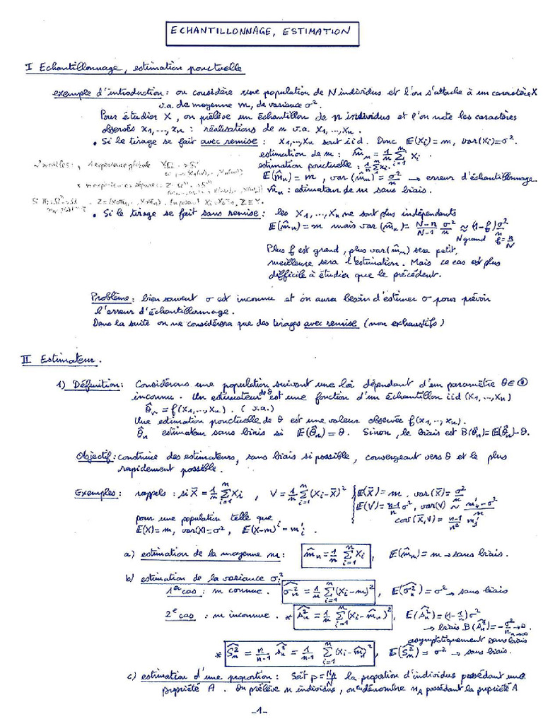 Chap8 Estimation | PDF