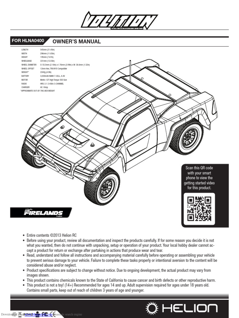 Helion Volition 10SC | PDF | Rechargeable Battery | Battery Charger