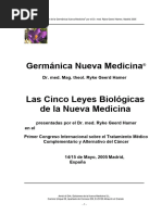 La Nueva Medicina Germánica Del Doctor Hamer | PDF | Cáncer | Science