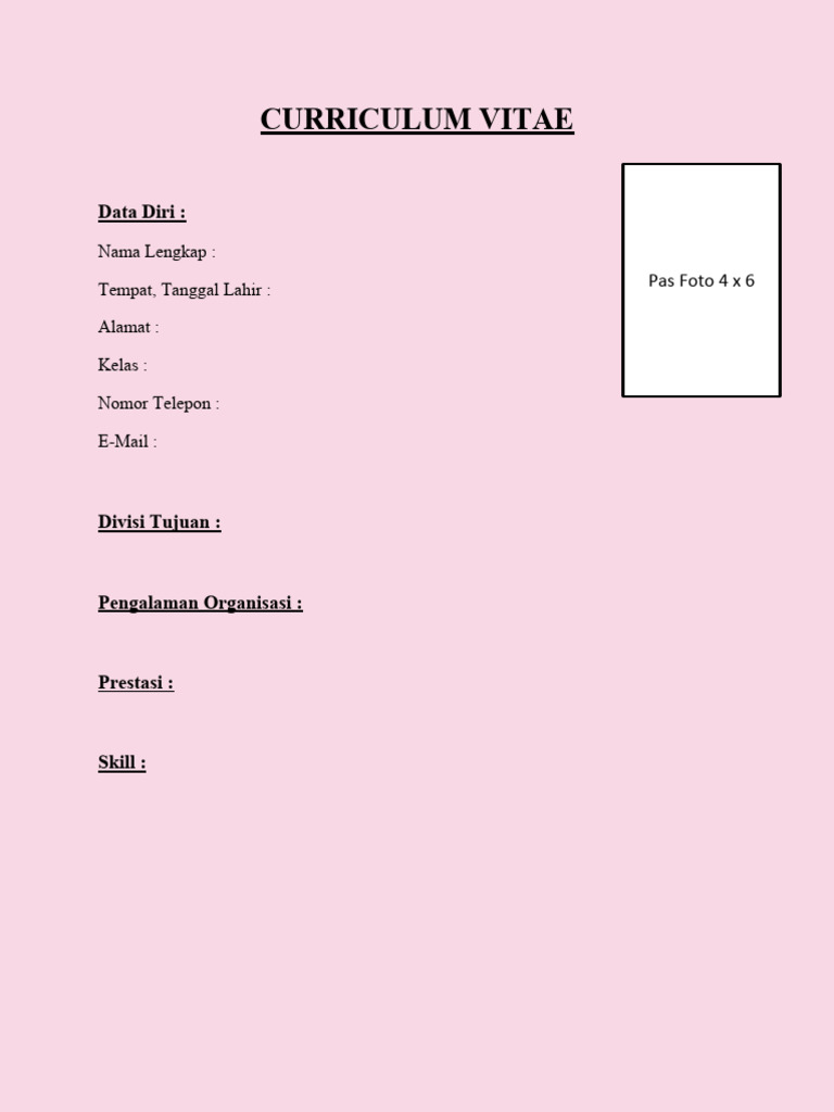 (Kelas Xi) CV Panitia Eksternal 8show | PDF