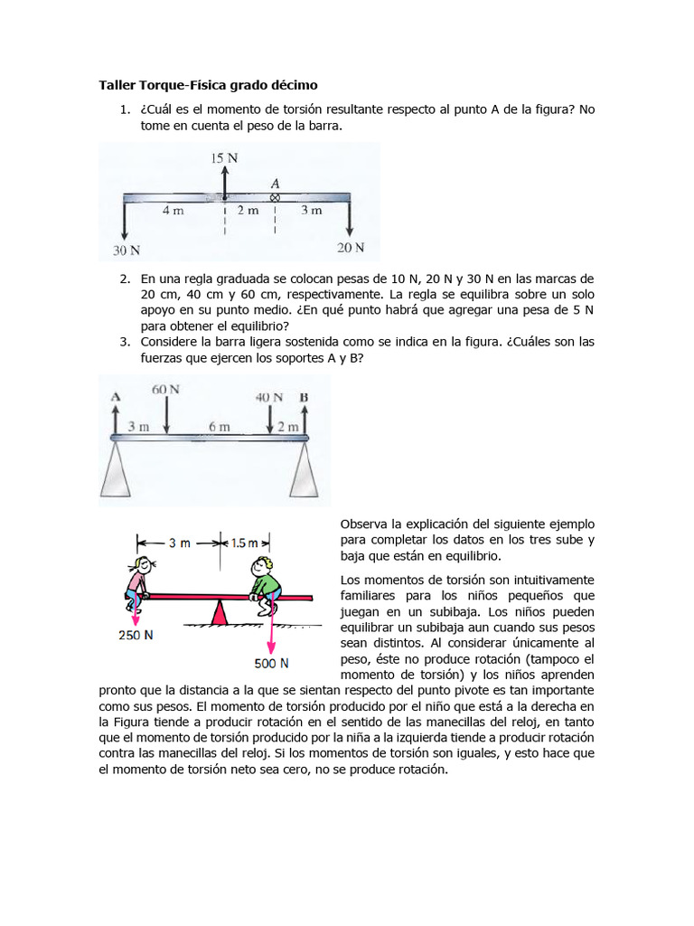 Taller Torque | PDF