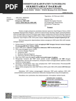 Surat Pemutakhiran Data Simasten | PDF