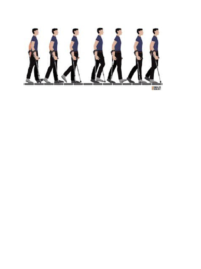 Crutches Walking Pattern | PDF