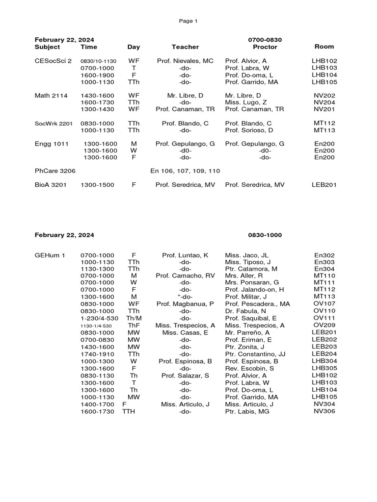 Final Schedule of Prelim Exam 2nd Semester 2023 2024 | Download Free ... Final Schedule of Prelim Exam 2nd Semester 2023 2024 | Download Free ...