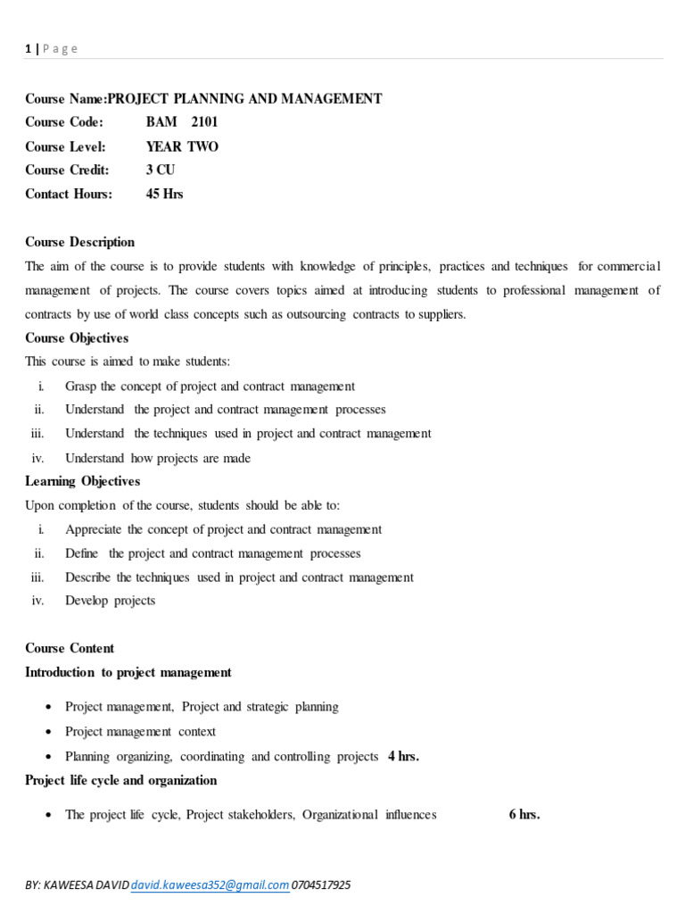 Project Planning and MGT Final | PDF | Project Management | Risk