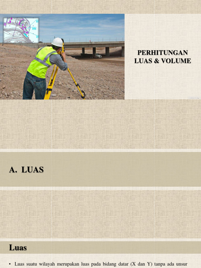 Materi Perhitungan Luas Dan Volume | PDF