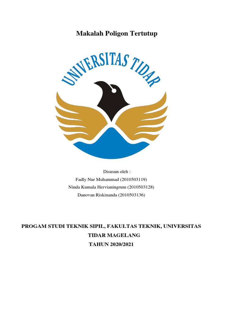 Pengukuran Poligon Tertutup dan Kontur | PDF