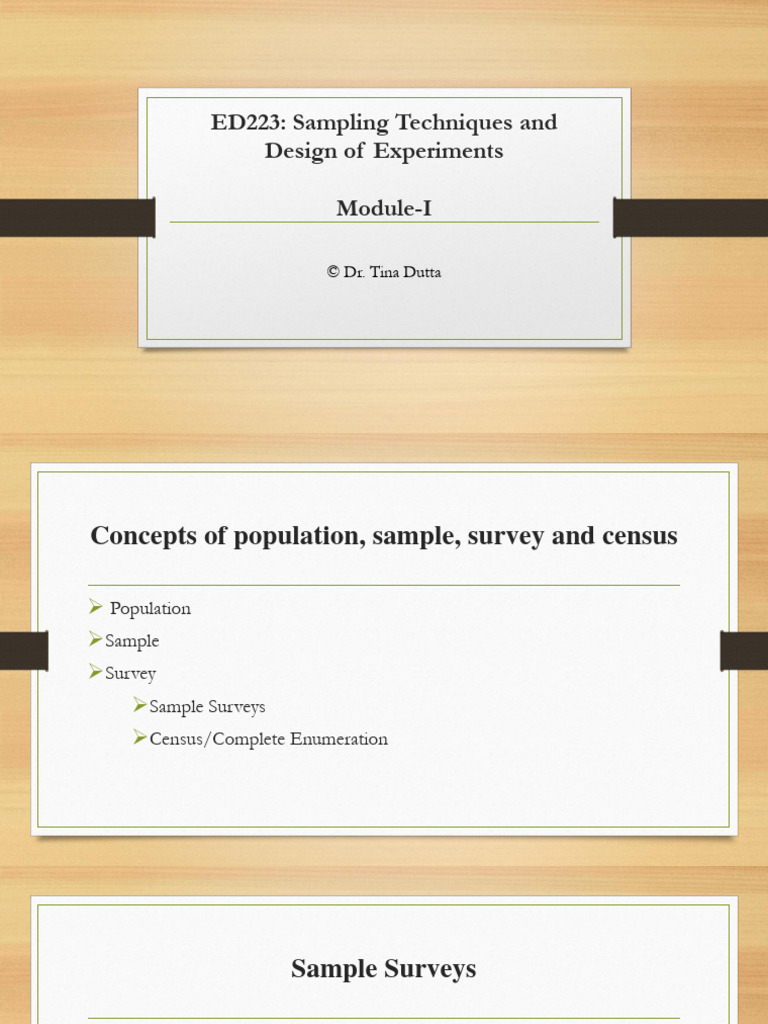 Sampling Techniques and Surveys Explained | PDF
