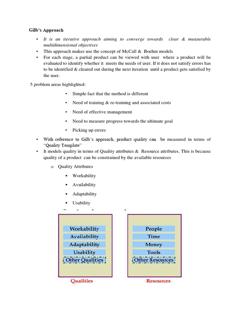 Gilbs Approach | PDF | Usability | Reliability Engineering