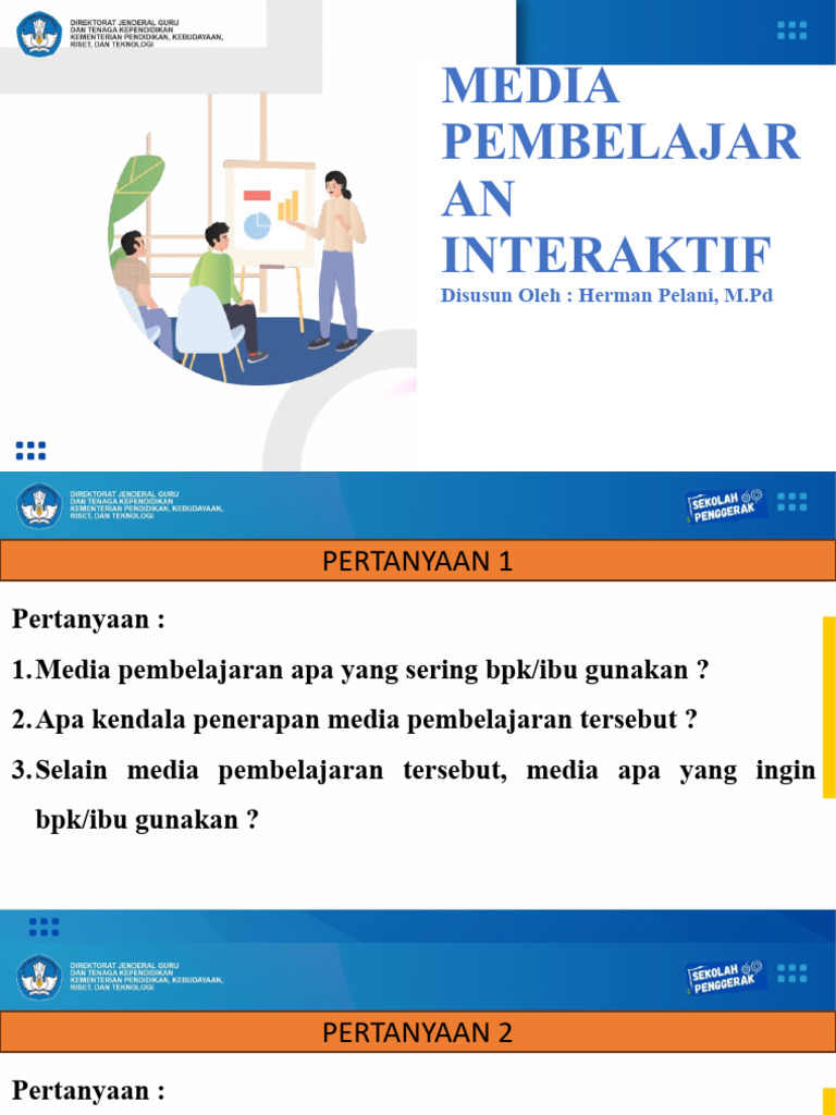 Media Pembelajaran Interaktif | PDF