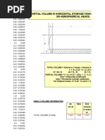 Ellipsoidal Head Tank - Volume-Height Calculation | PDF | Volume | Ellipse