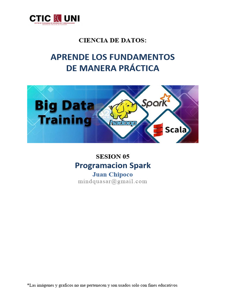 Introducción a PySpark: Fundamentos Prácticos | PDF | Apache Hadoop | Apache Spark