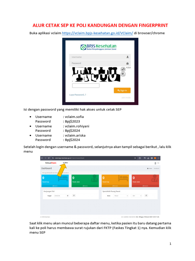Alur Cetak Sep Poli Kandungan | PDF | Bisnis