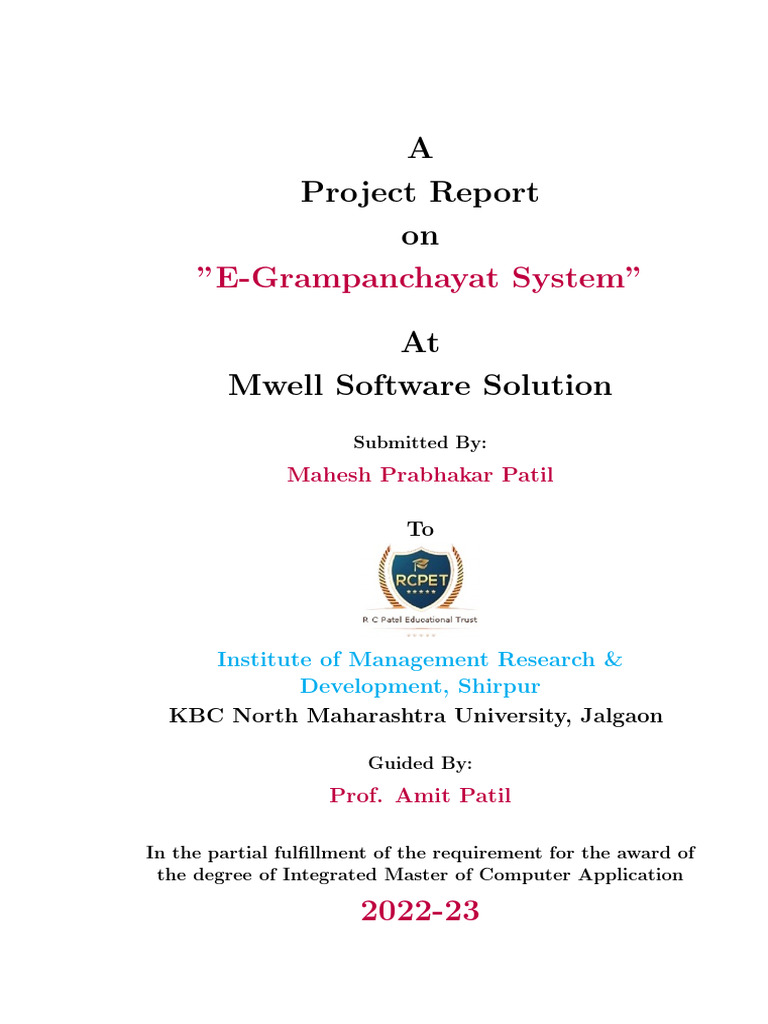 Internship Project | PDF | Software Testing | Computing