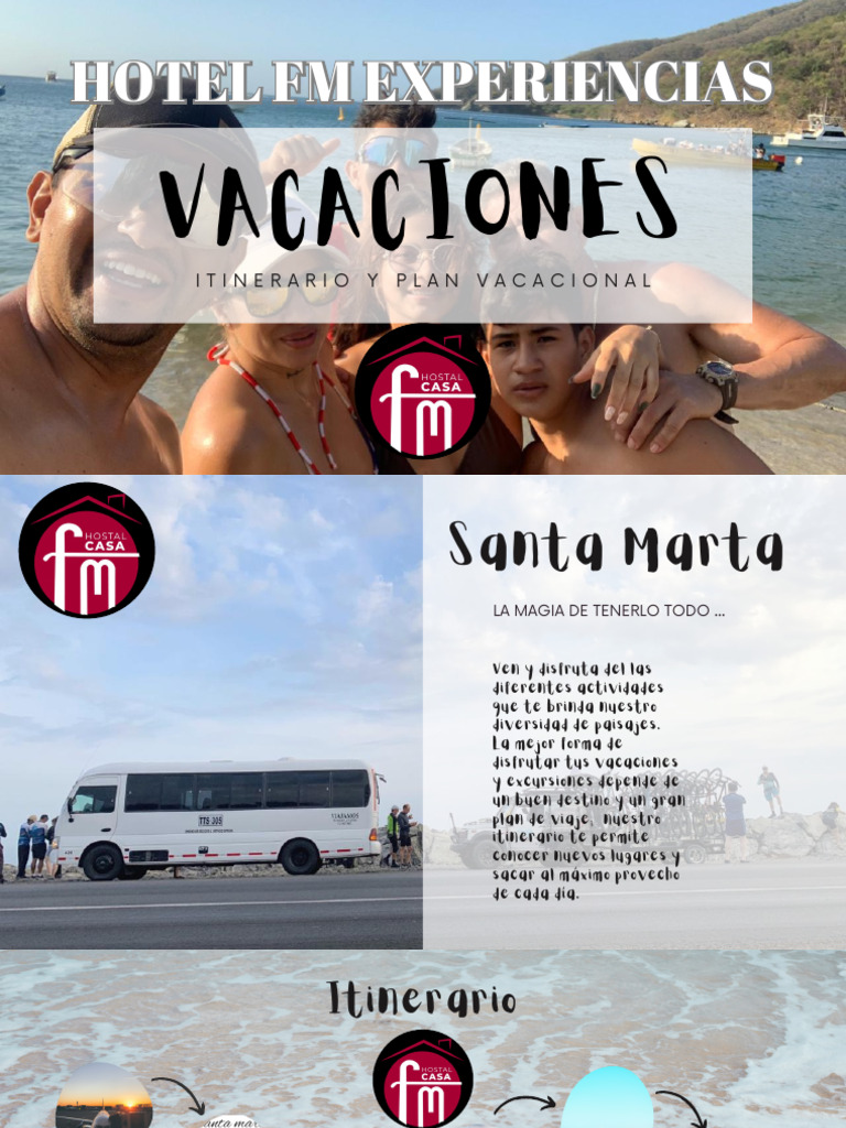 Presentación Vacaciones Planificación Itinerario Tropical Fondo Fotográfico - 20240223 - 195803 ...