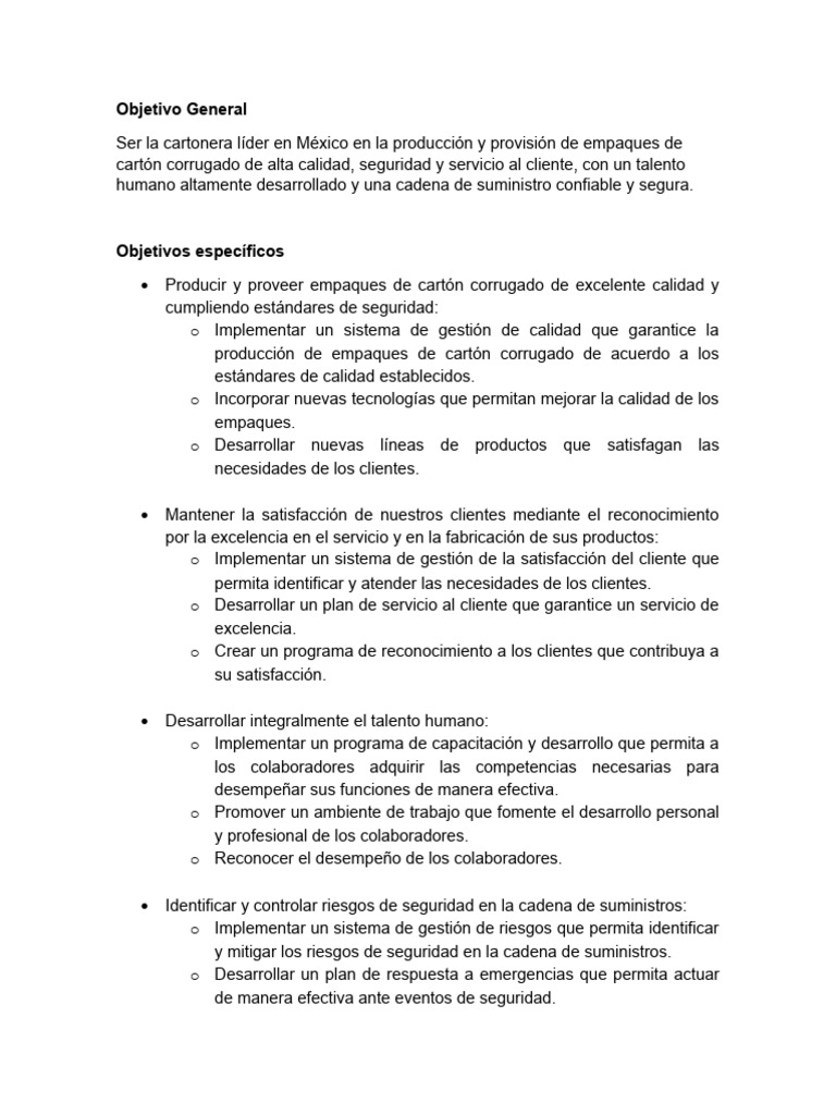 Objetivos | PDF | Informática