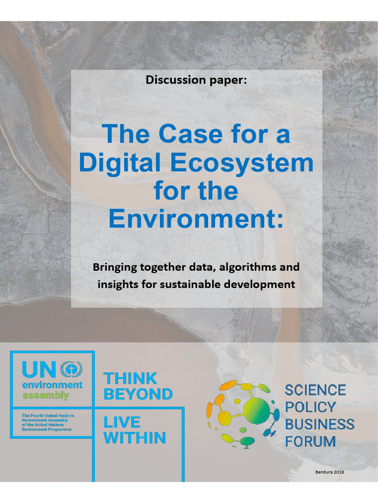 Digital Ecosystem Final | PDF | Sustainability | Governance