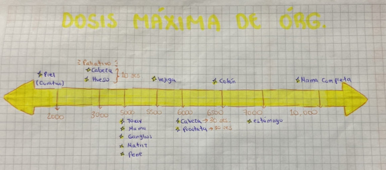 Dosis Maxima de Organos | PDF