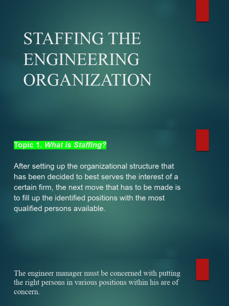 Staffing | PDF | Recruitment | Human Resources