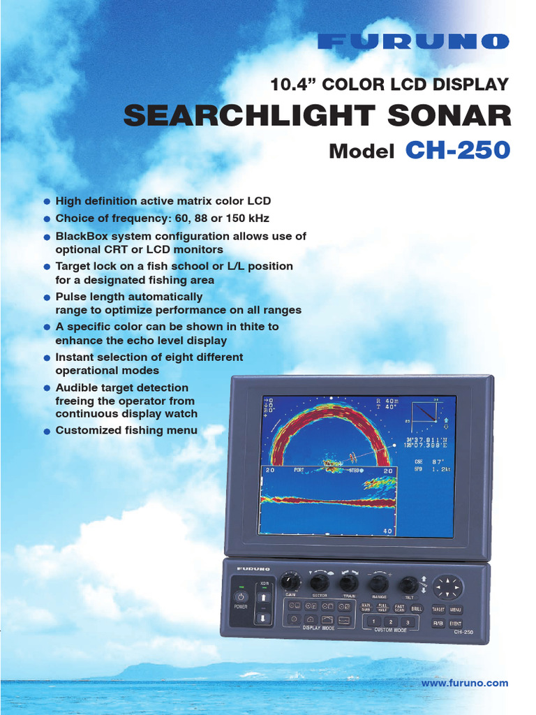 Searchlight Sonar: Model | PDF | Sonar | Computer Monitor