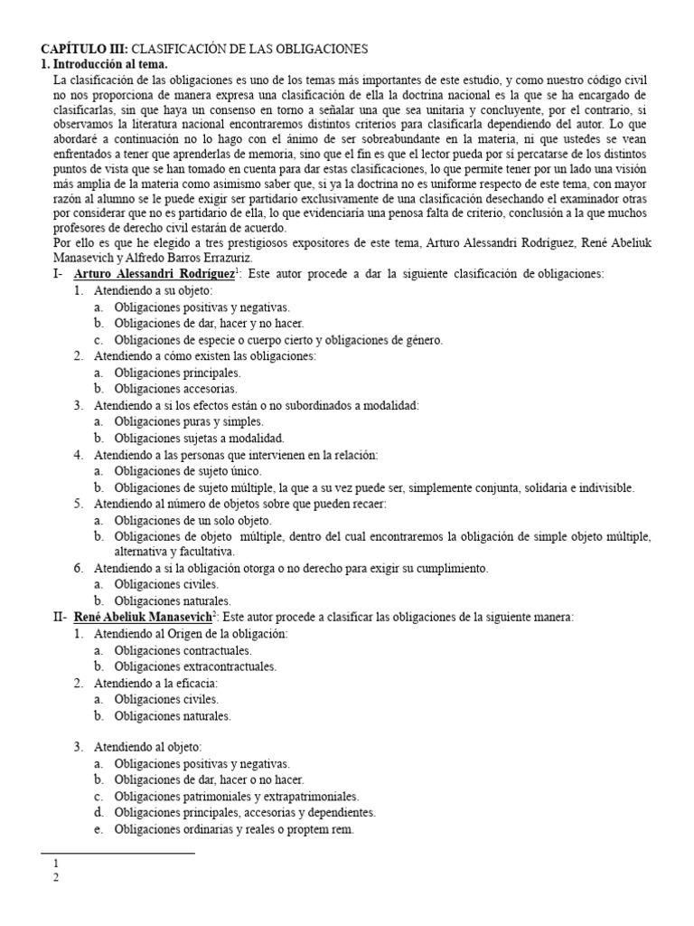 4- OBLIGACIONES | PDF | Pagos | Estatuto de limitaciones