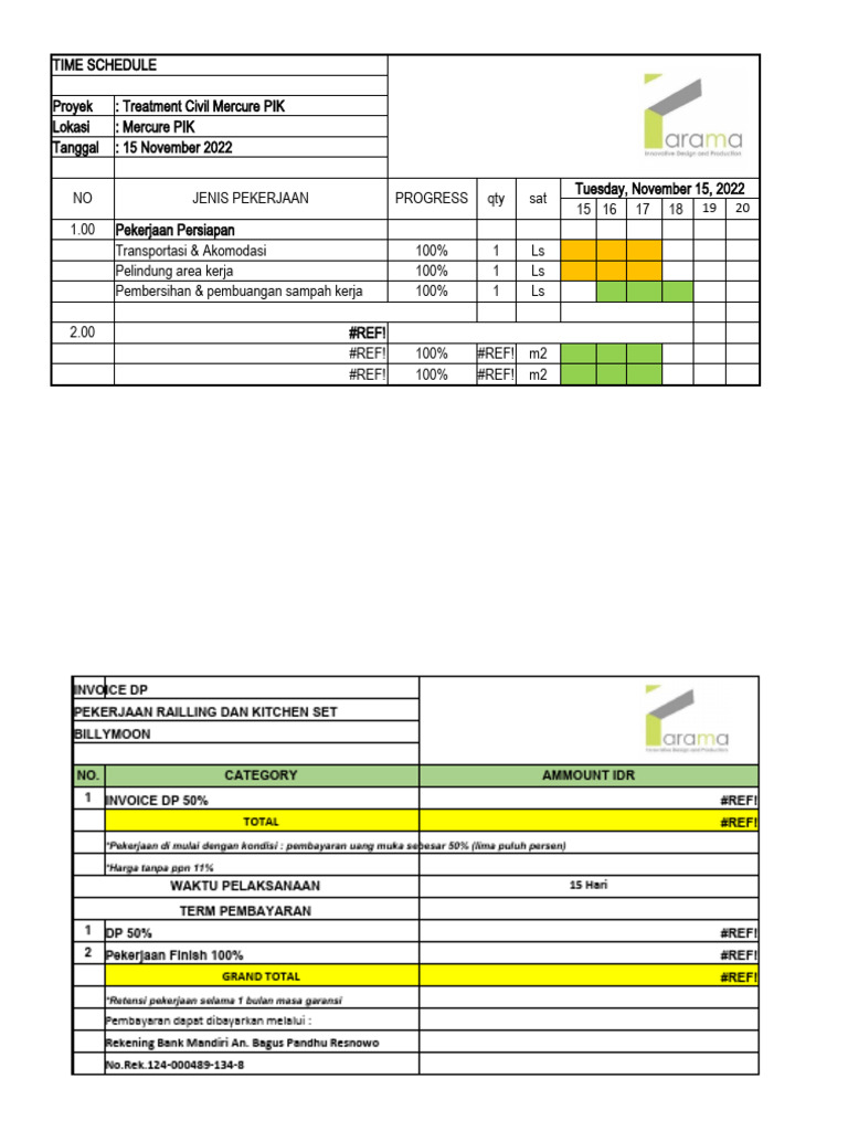 Rab Railing & Kitchen Set | PDF