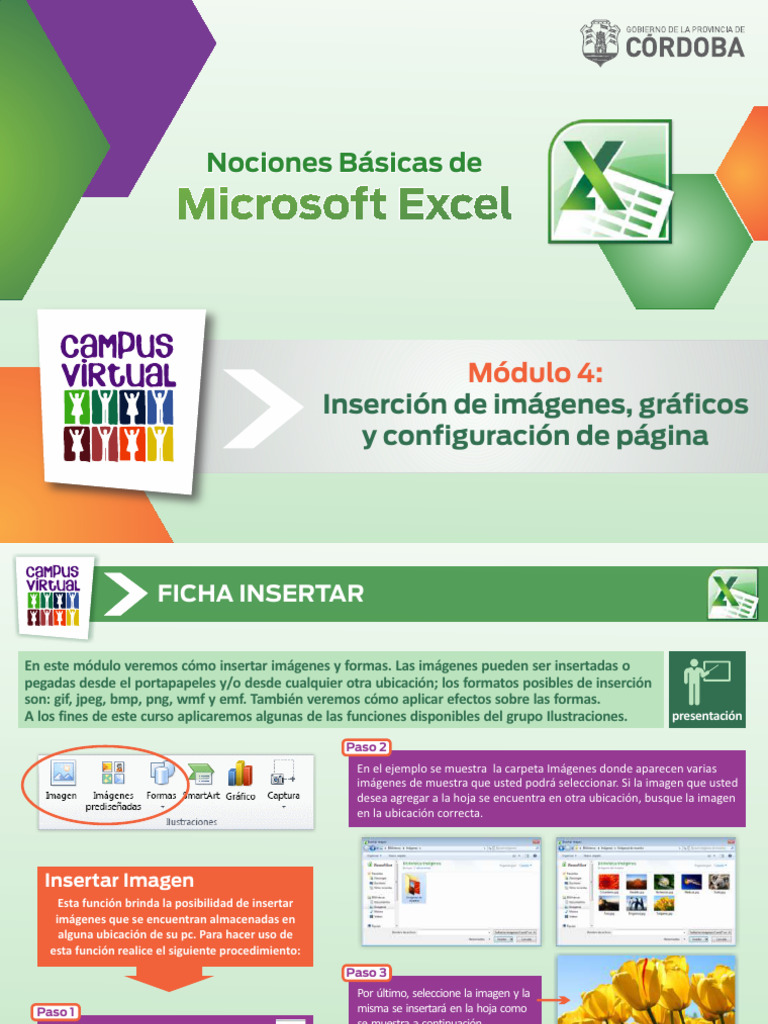 Nociones Básicas de Excel - Módulo-4 | PDF | Microsoft Excel | Informática