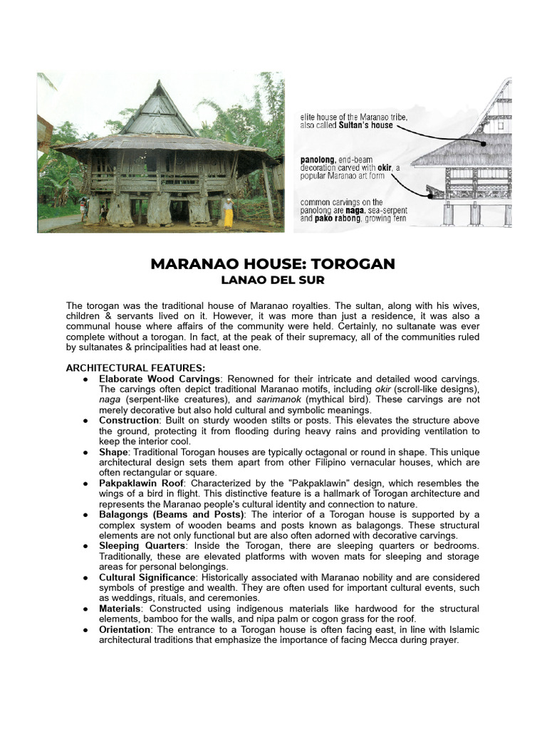 Philippines Vernacular Architecture | PDF | Roof