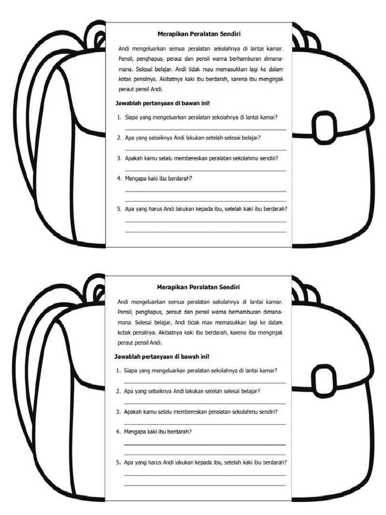 Happy Note Tas - Membaca Teks | PDF