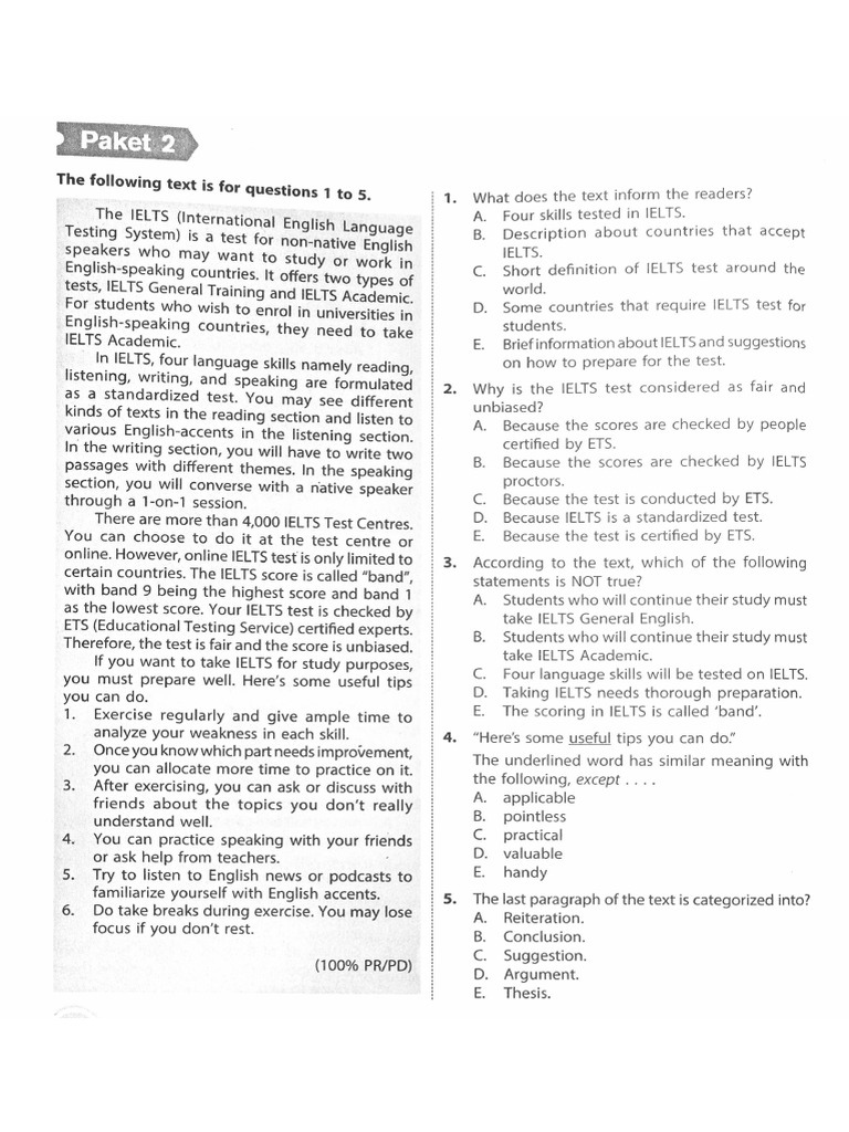 Paket 2 - Literasi Dalam Bahasa Inggris-2 | PDF