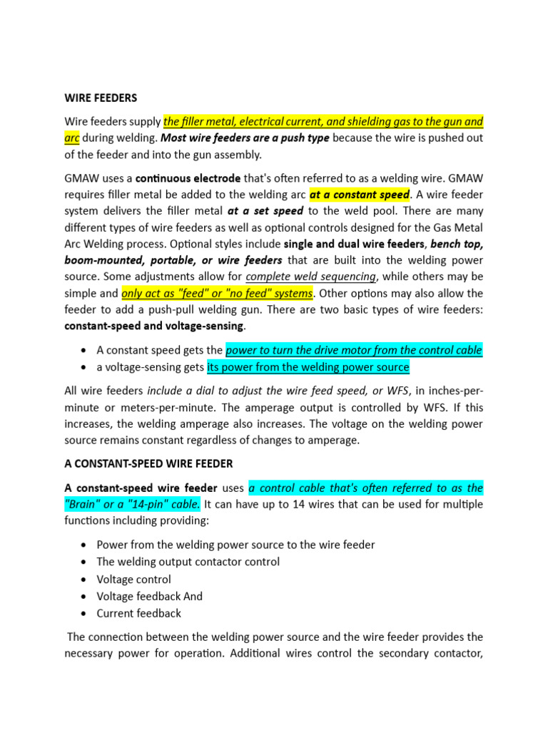 Wire Feeders | PDF | Welding | Construction