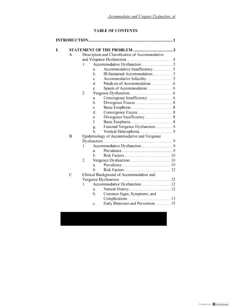 Care of Patient With Accommodative and Vergence Dysfunction (1) - 5 | PDF