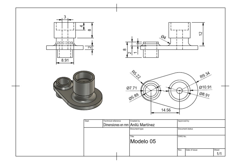Dibujo Modelo 05 | PDF