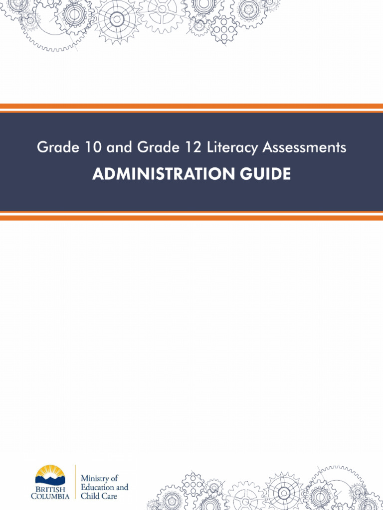 Grade 10 & 12 Literacy Assessment Guide | PDF | Business | Computers