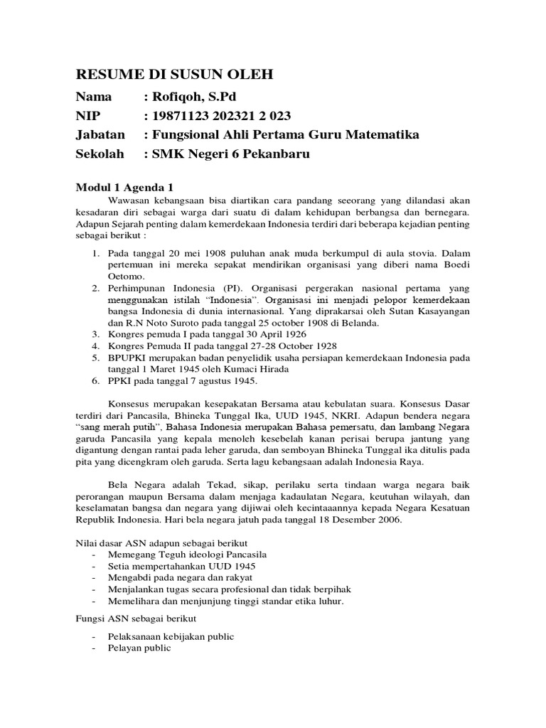 Resume Rofiqoh | PDF | Ilmu Sosial