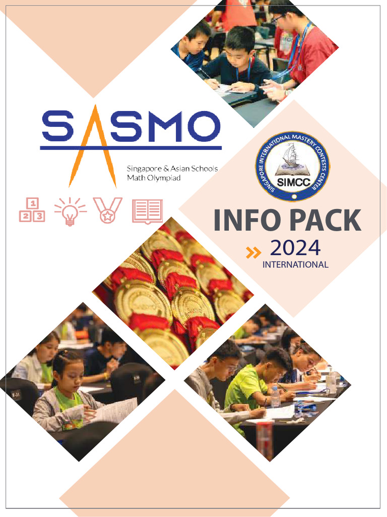 SASMO 2024 Info Pack International v9 Compressed | PDF | Science ...