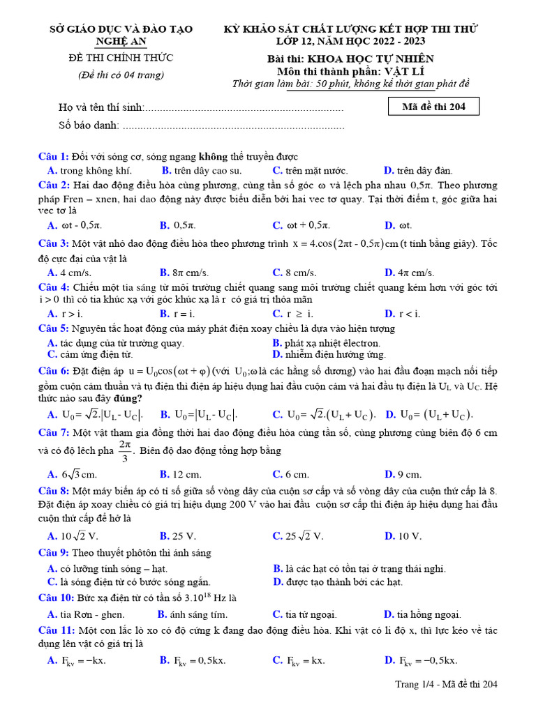 KSCL 12 - 2023 - LI - Made 204 | PDF