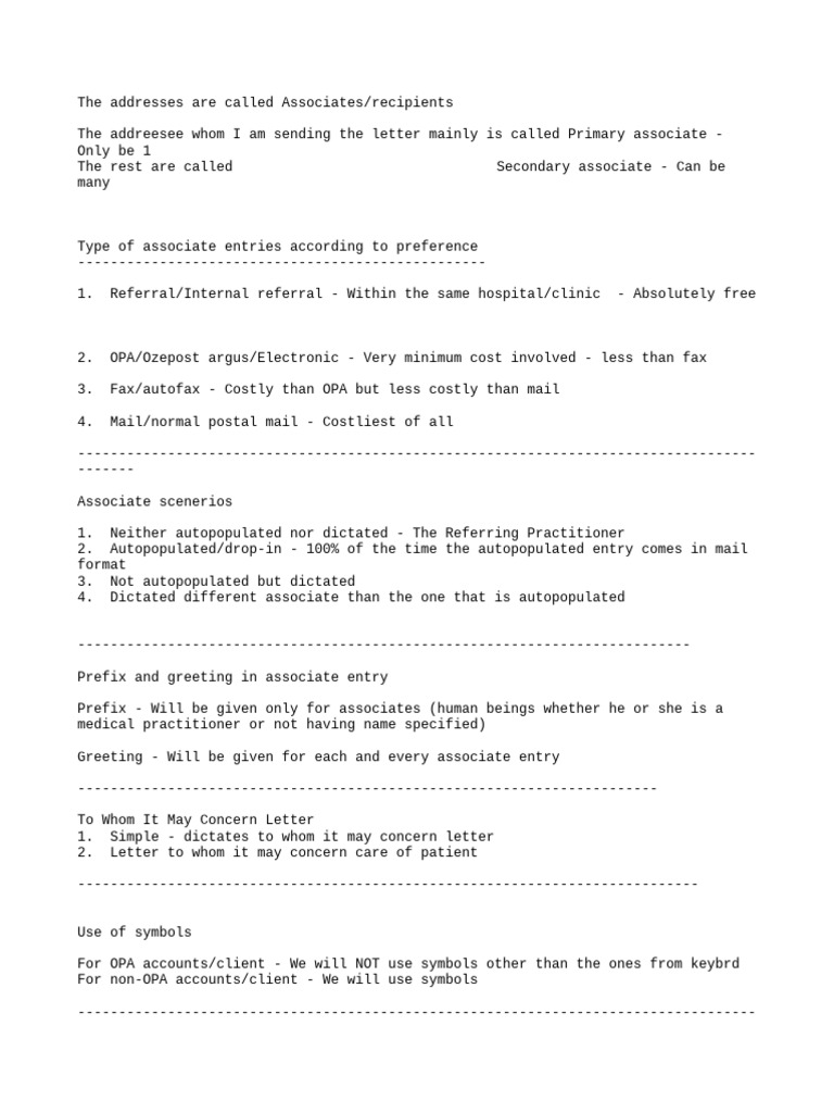 Main Points - For Training | PDF