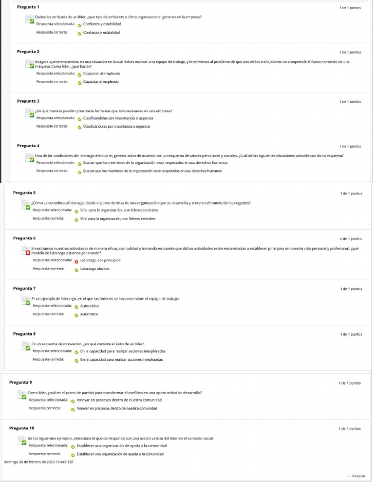 Act.14 Automatizada Liderazgo y Negociación | PDF