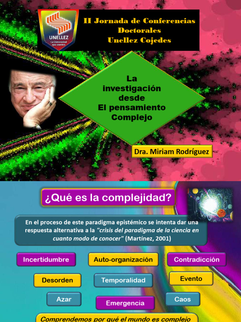 6 - La Investigación Desde El Pensamiento Complejo | PDF | Complejidad | Ciencia cognitiva