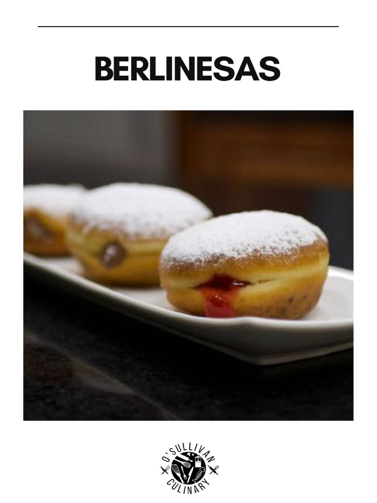 Receta Berlinesas | PDF