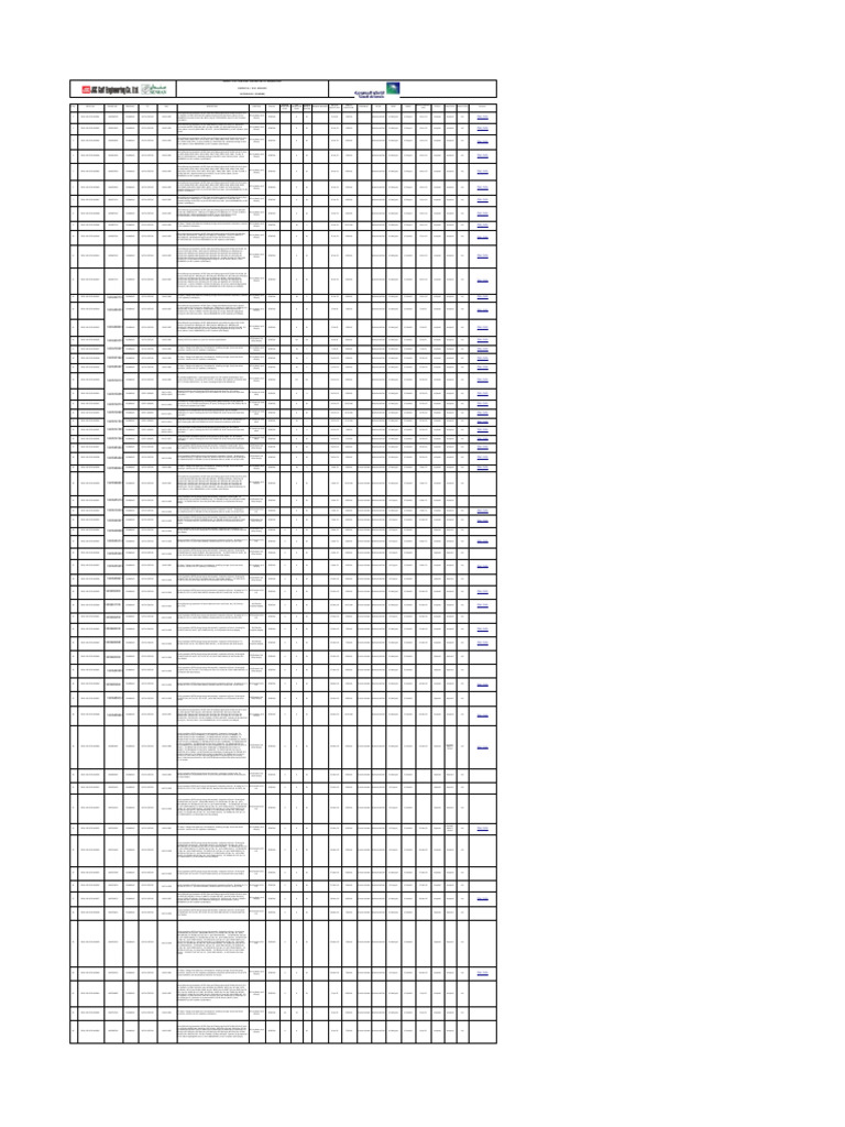 JGC Dpcu Rfi Master Log (Jgc-Sendan-Plb) - 28-Jan-2024 | PDF | Plumbing | Pipe (Fluid Conveyance)